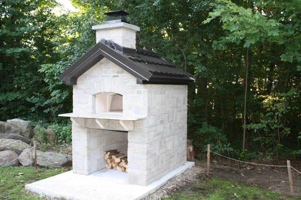 Outdoor Brick Oven Kit - Wood Burning Pizza Ovens | Grills'n Ovens